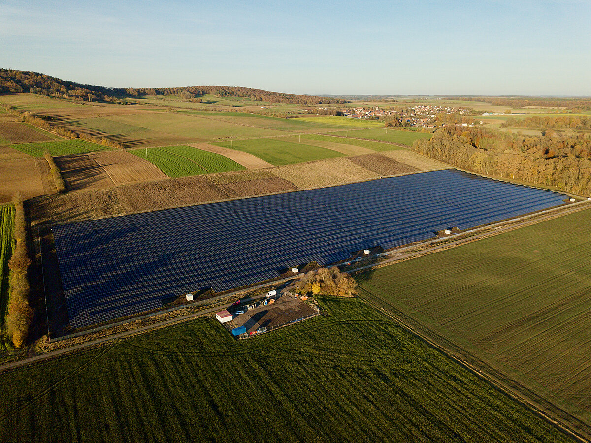 PV power plant Röckingen - JUWI