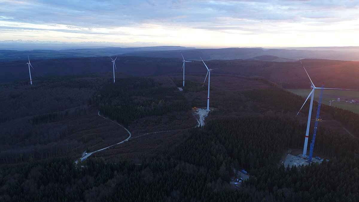 The highest JUWI wind farm in Germany - JUWI